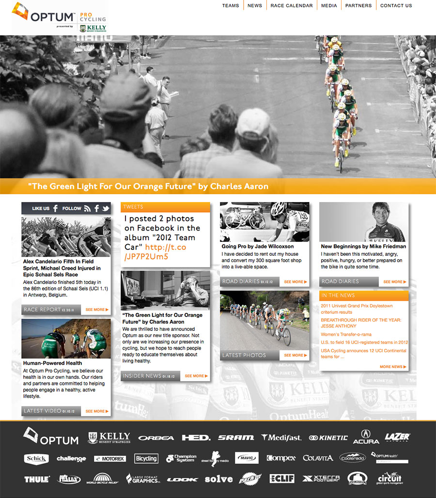 Optum Pro Cycling | Complete Design Studio